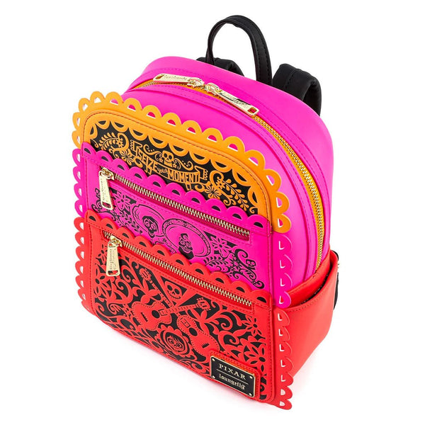 Loungefly x Disney Pixar Coco Die Cut Party Flags Mini Backpack – GeekCore