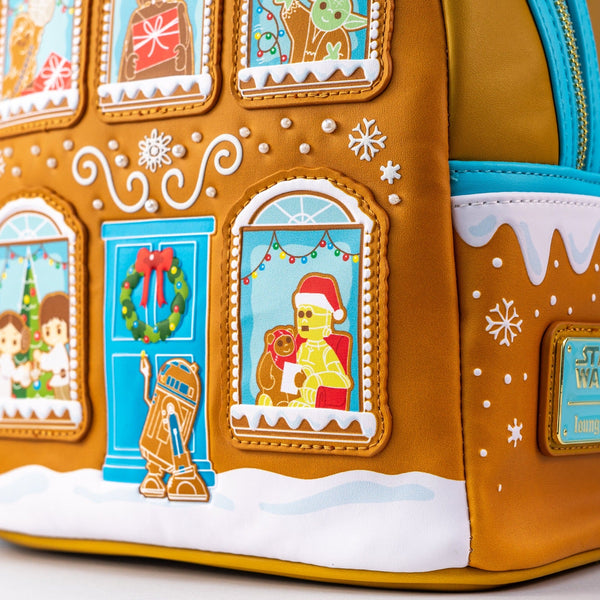 Loungefly x Star Wars Festive Gingerbread House Mini Backpack – GeekCore